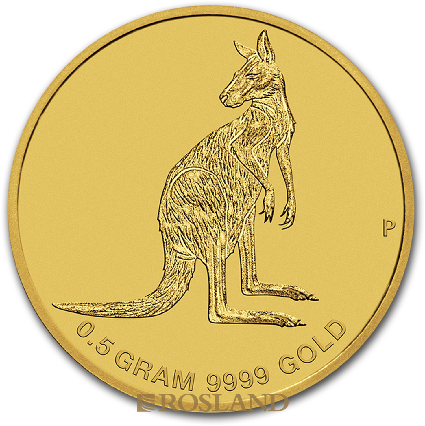 1/2 Gramm Goldmünze Australien Känguru 2016 (Blister, Zertifikat)