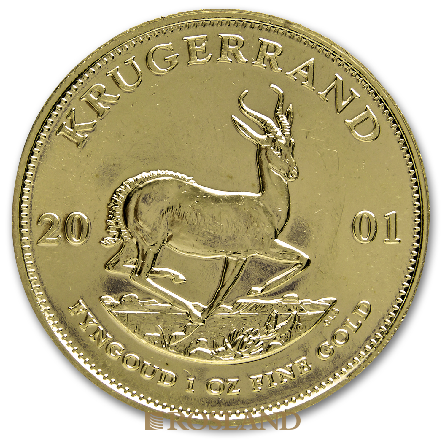 1 Unze Goldmünze Krügerrand 2001