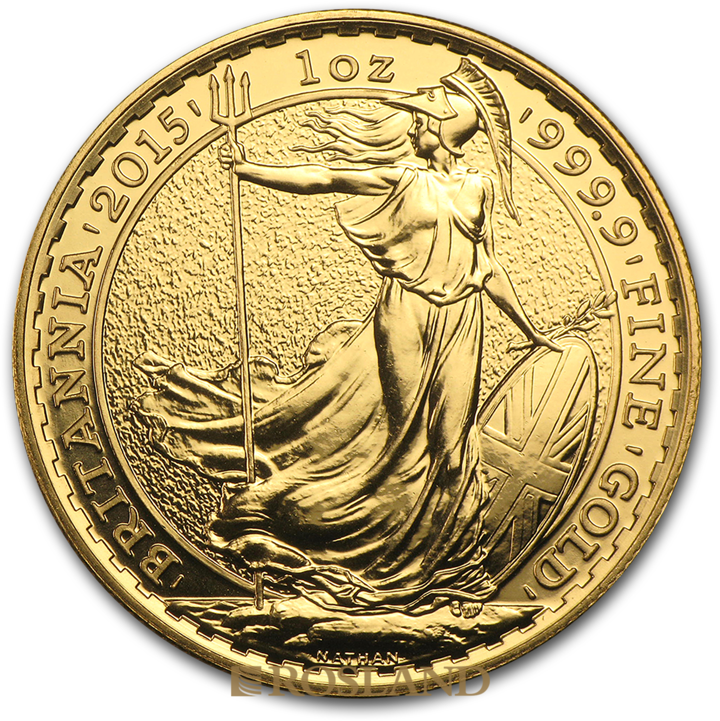 1 Unze Goldmünze Britannia 2015